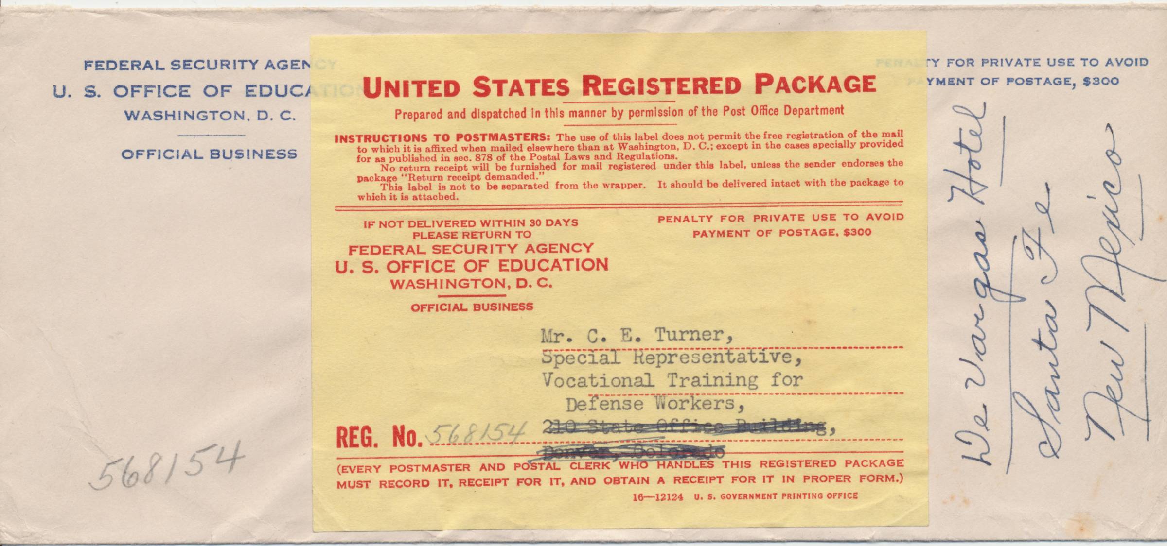 Unknown Registered Package Label? - Stamp Community Forum