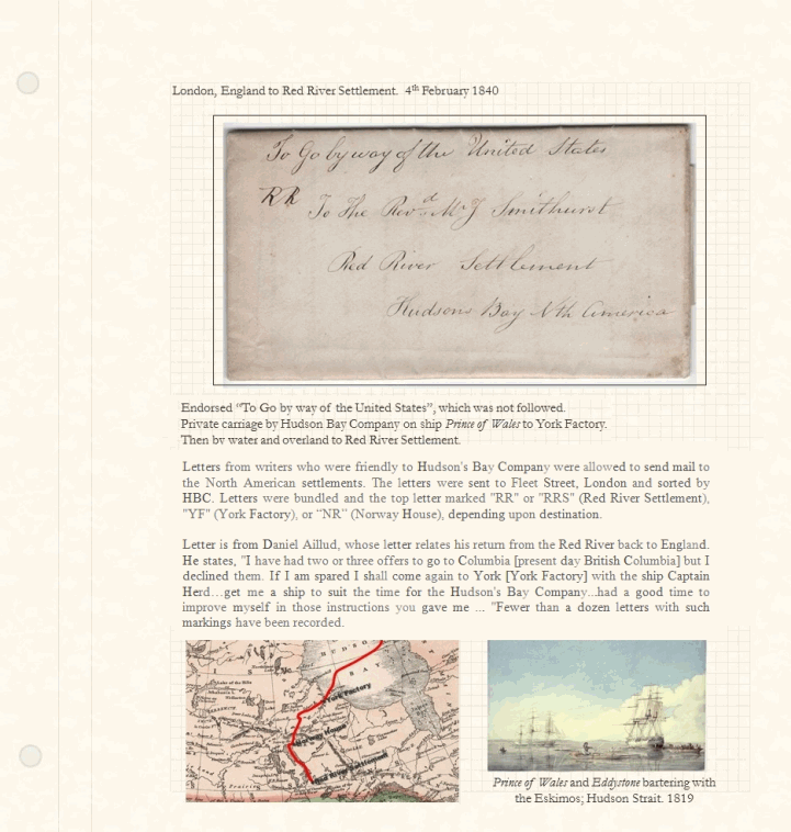 Red River Settlement Covers - Stamp Community Forum
