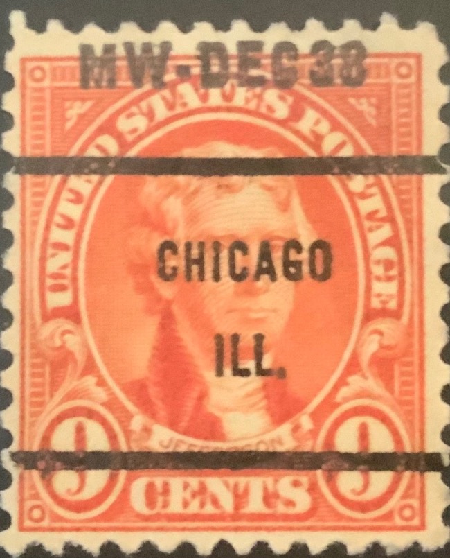 Scott 641 Precancel Chicago, Illinois - Stamp Community Forum
