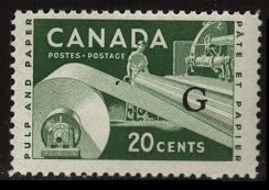 SC O45Ai - "high-Flying G" Overprint In Black - Stamp Community Forum