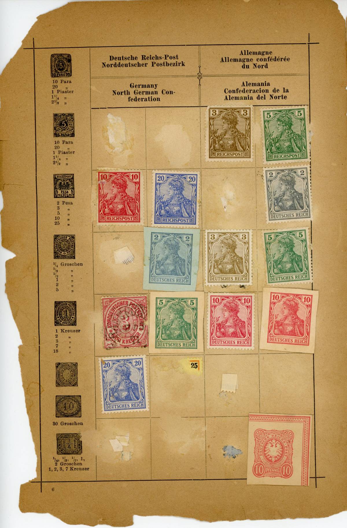 1902 German Album. German Stamps Plus Other European Countries - Stamp ...