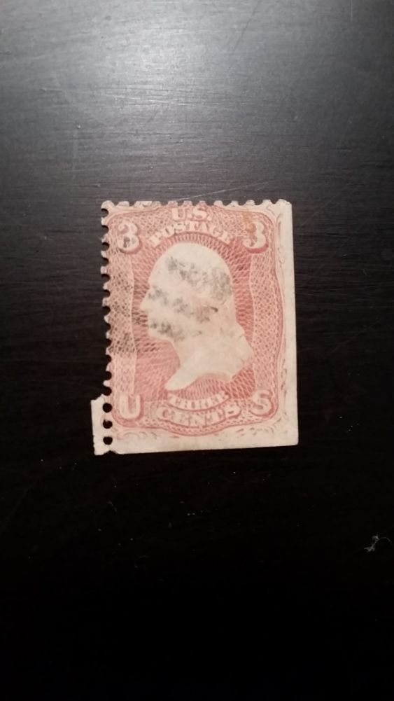 Scotts #64 Lower Right Sheet With Salvage On Lower Left - Stamp ...