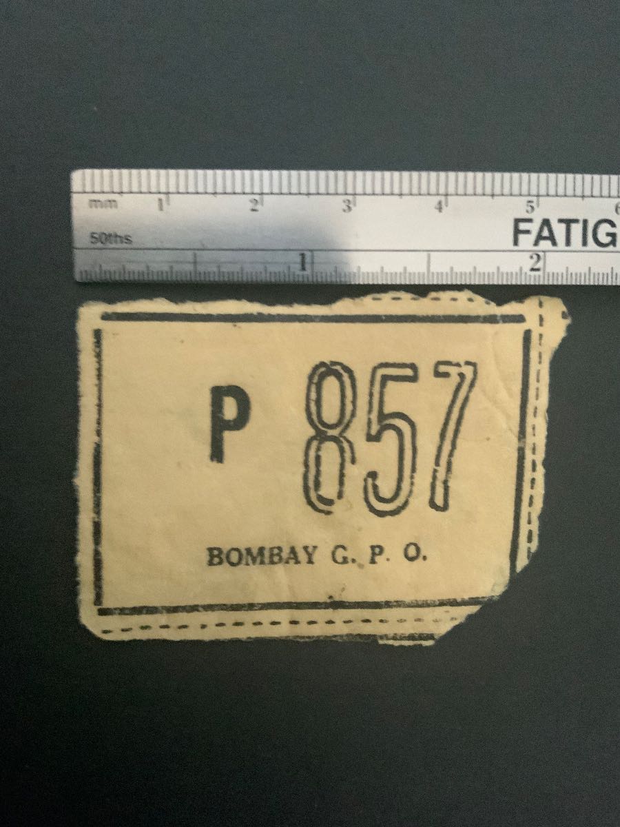 Help Sought For Bombay Gpo Parcel Label - Stamp Community Forum