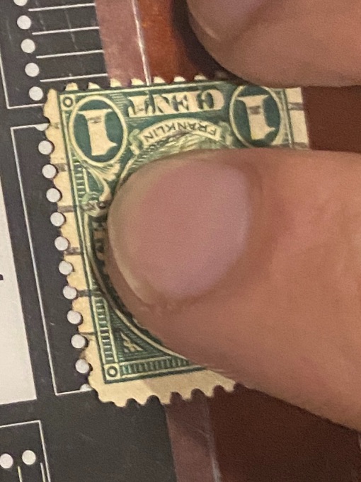 Scott#594 1 Cent Rotary Perf Stamp ? - Stamp Community Forum
