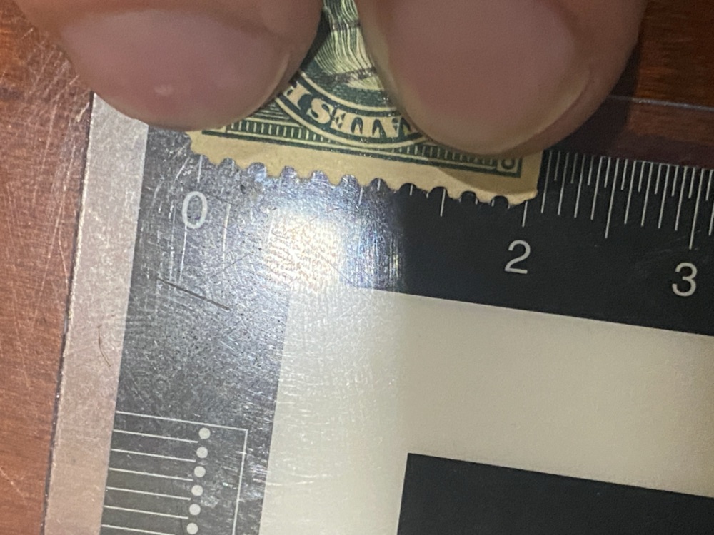 Scott#594 1 Cent Rotary Perf Stamp ? - Stamp Community Forum