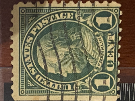 Scott#594 1 Cent Rotary Perf Stamp ? - Stamp Community Forum