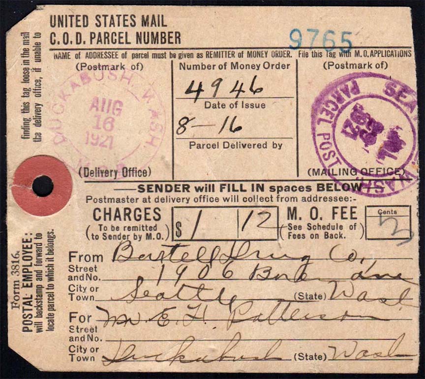 US Post Office Forms And Other Postal Material - Stamp Community Forum