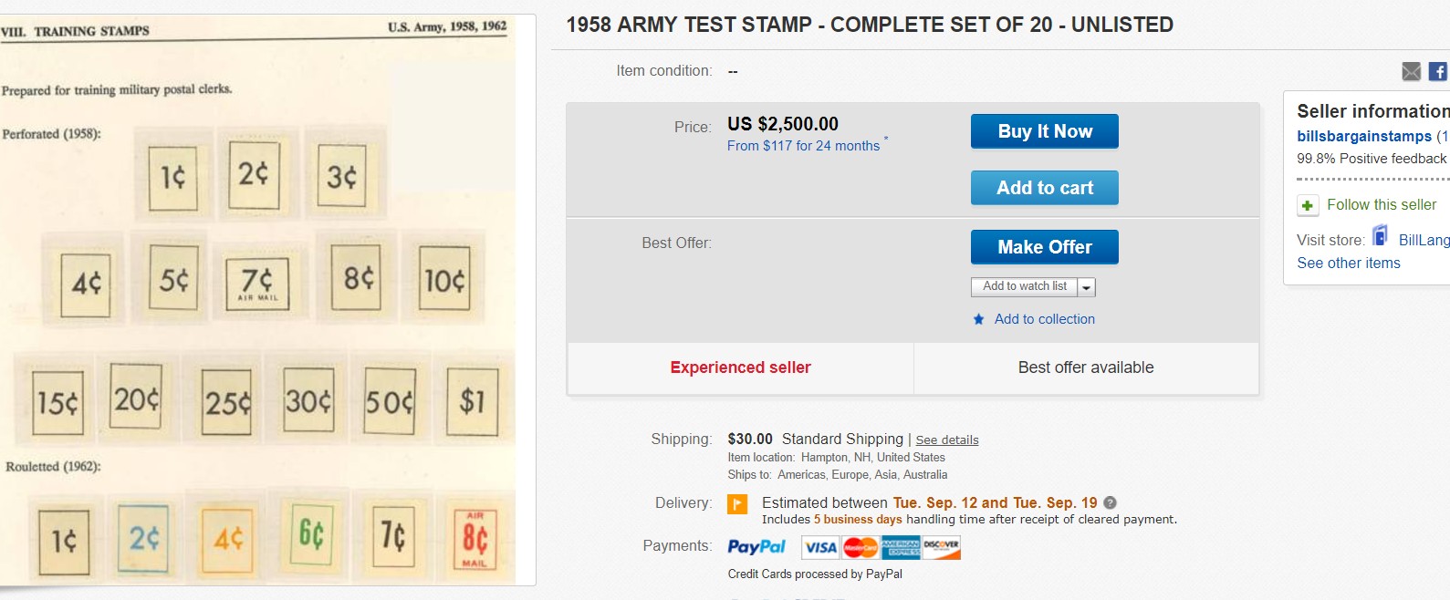 United States Training Stamps - Stamp Community Forum