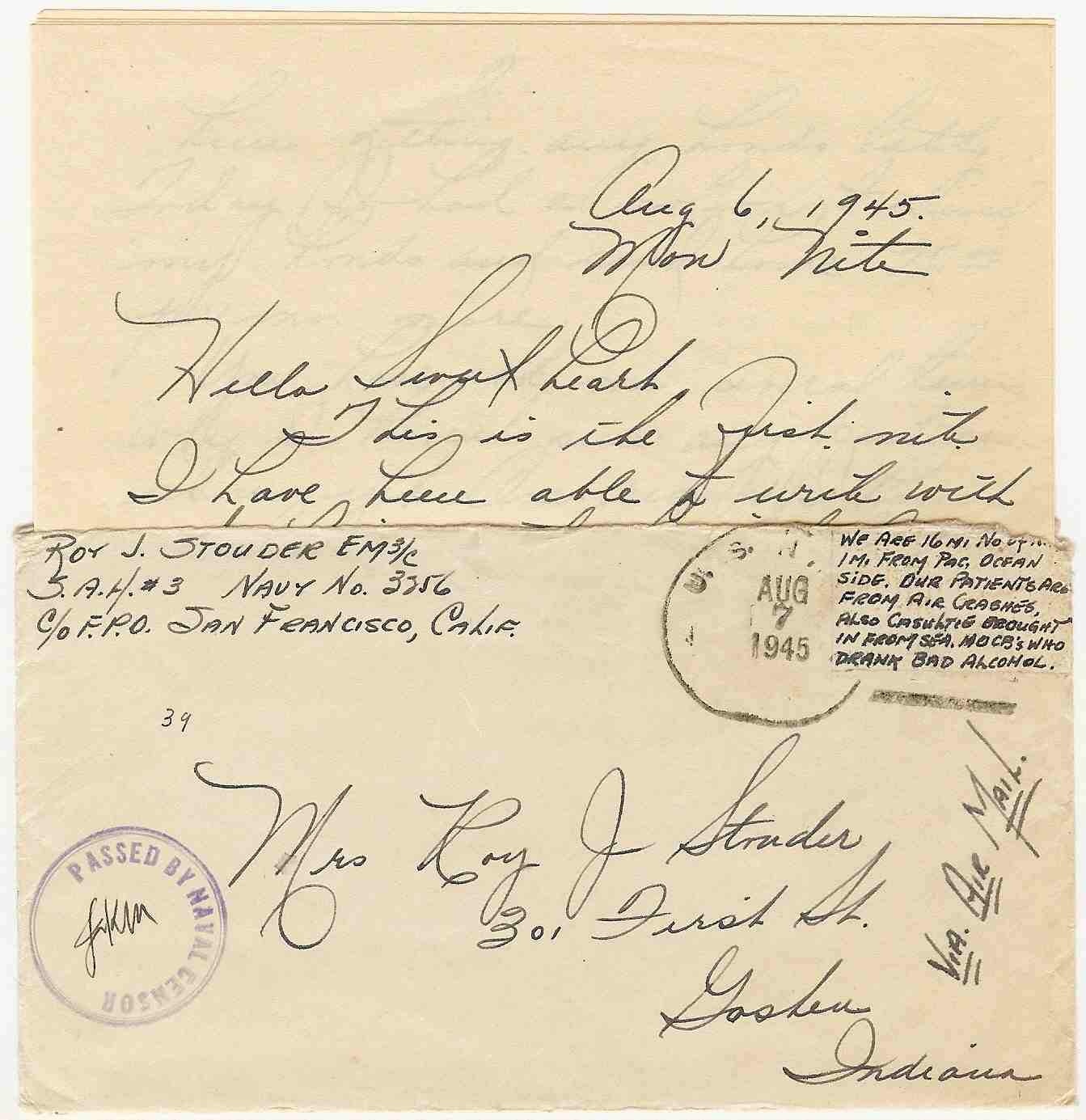 Notice To Army Examiner: Stamps Used Are Not A Code - Page 2 - Stamp ...