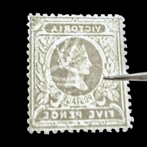 Victoria 5 Pence Watermark, Crown/Double Line A? - Stamp Community Forum