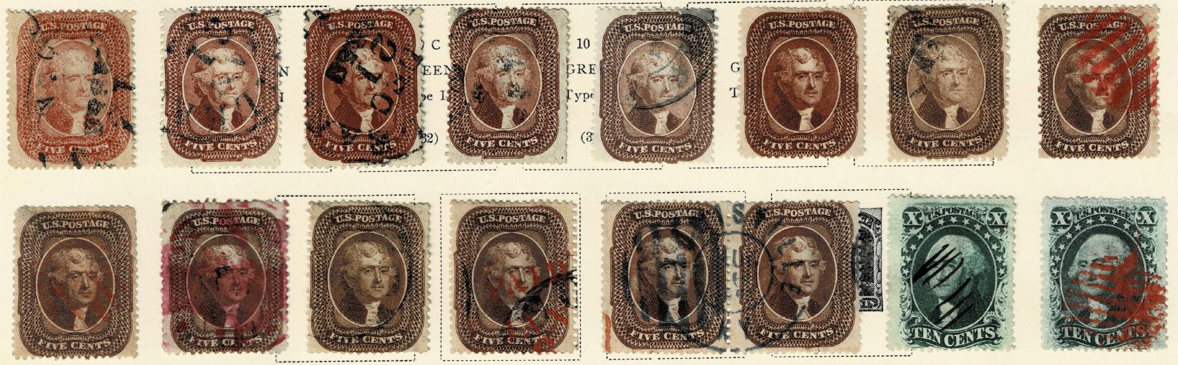 Show Your US 1857 Perforated Stamps - Page 40 - Stamp Community Forum