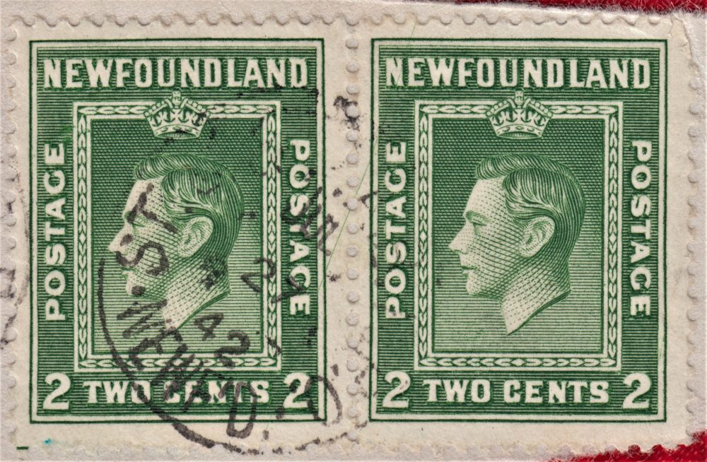 Newfoundland 254 Diagonal Lines - Stamp Community Forum