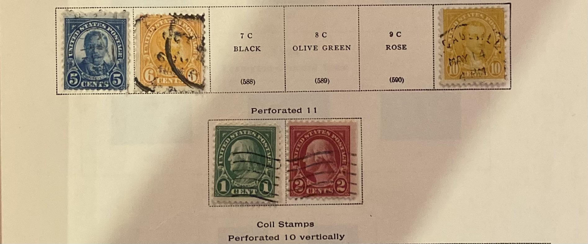 Scott 594 - Have I Got This Right? - Stamp Community Forum