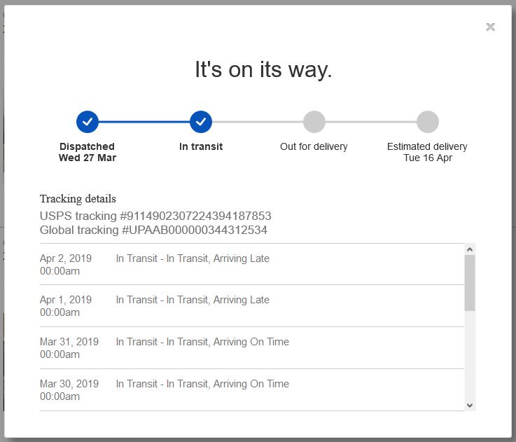 Ebay - Shipping Stalled. Is This Normal? - Stamp Community Forum
