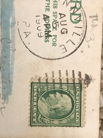 1909 Franklin Misprint? - Stamp Community Forum