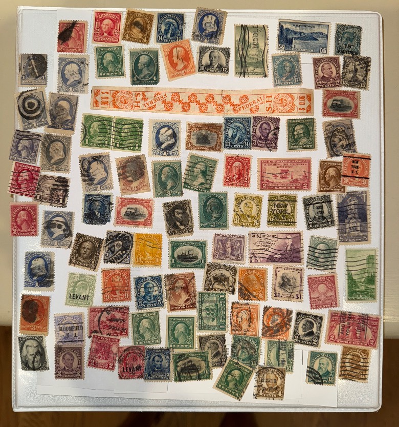 Mix Early US Auction With A Couple Foreigns - Aprox 120 Stamps - 10 Day ...