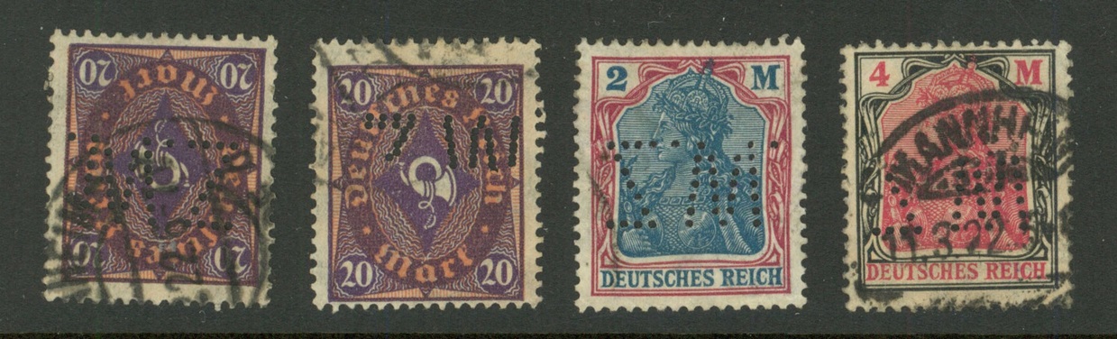 German Perfin Catalog - Page 12 - Stamp Community Forum