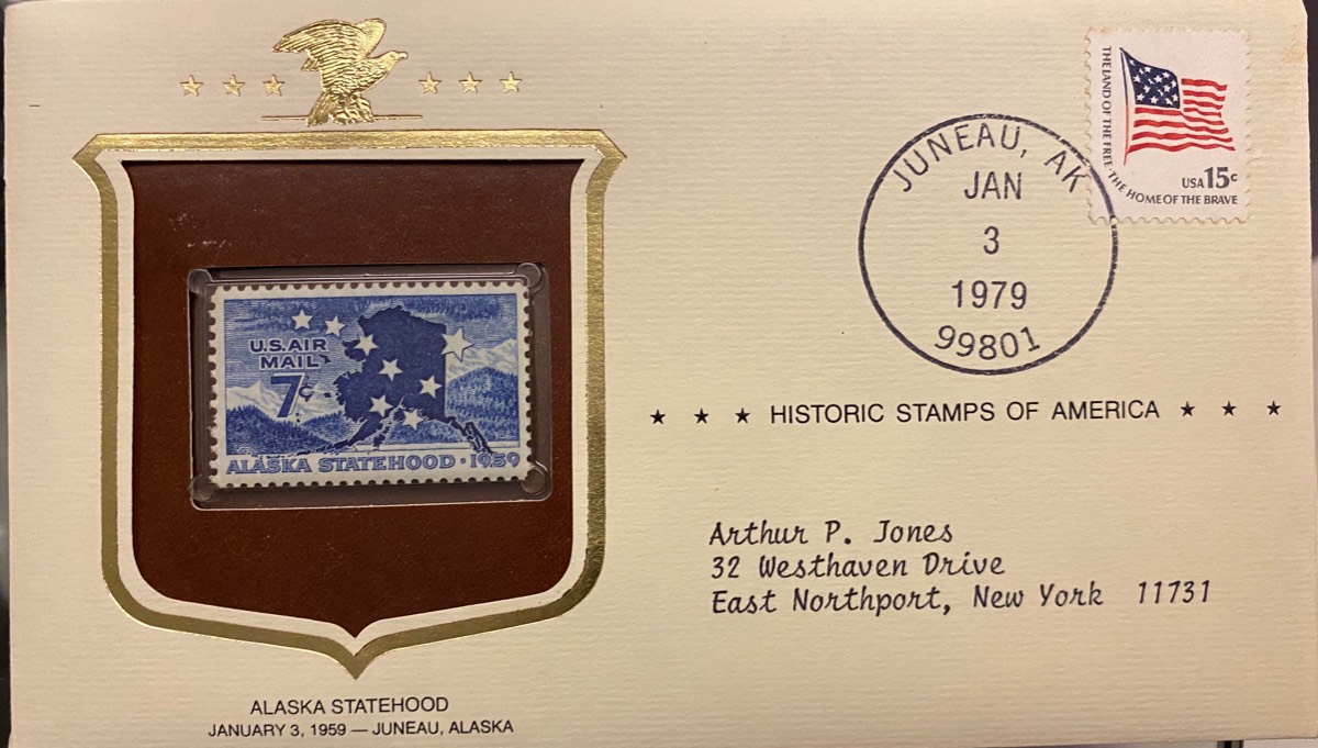 Historic Stamps Of America - Mnh Stamps On Covers Commemorating ...