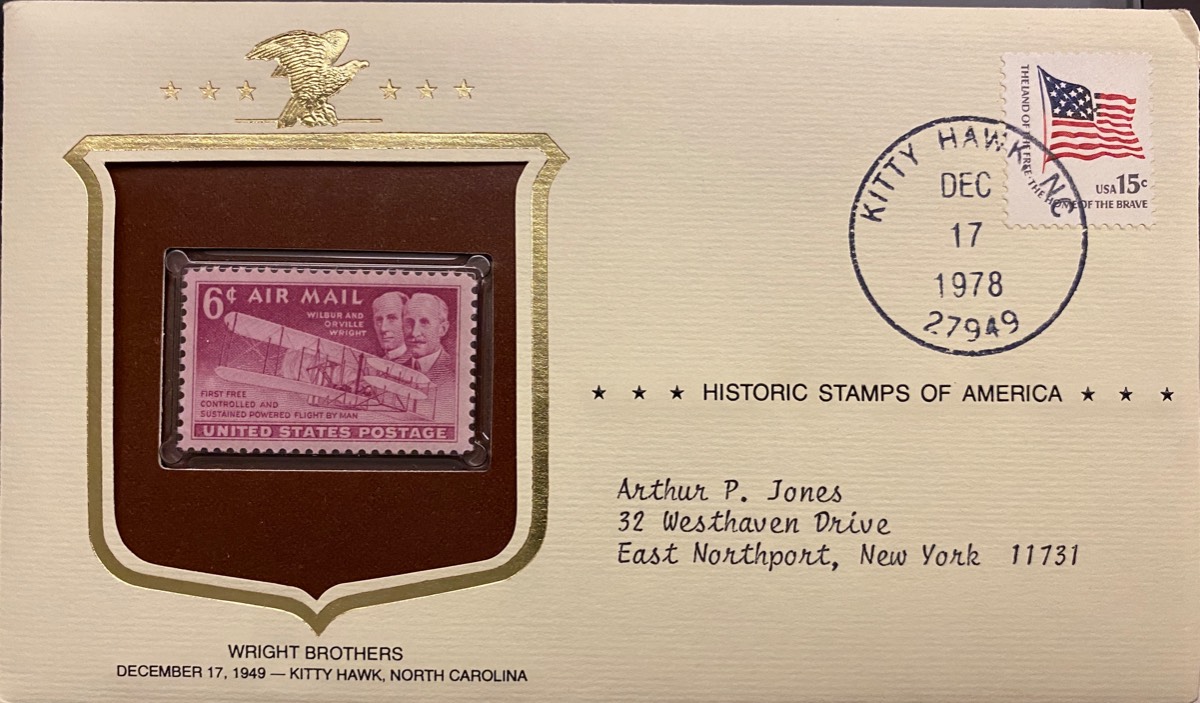 Historic Stamps Of America - Mnh Stamps On Covers Commemorating ...