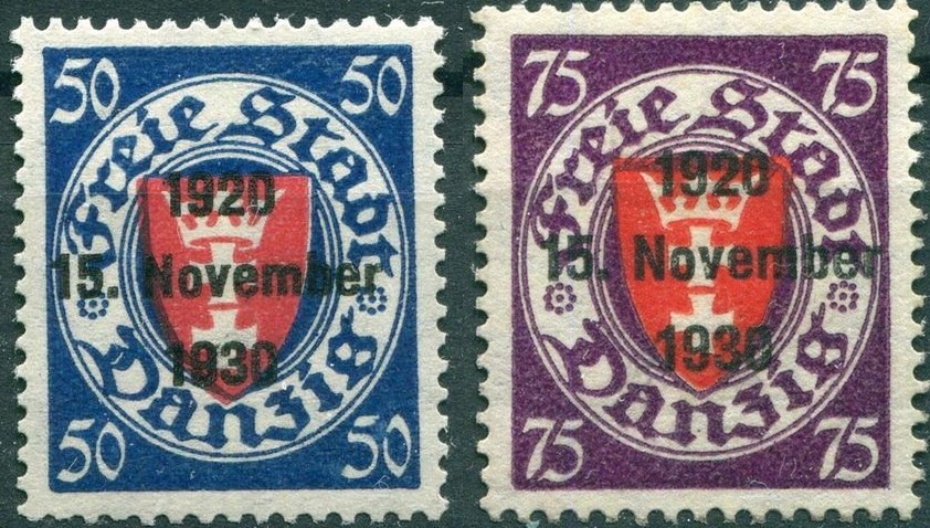 Danzig Stamps With Fake Overprint - Stamp Community Forum