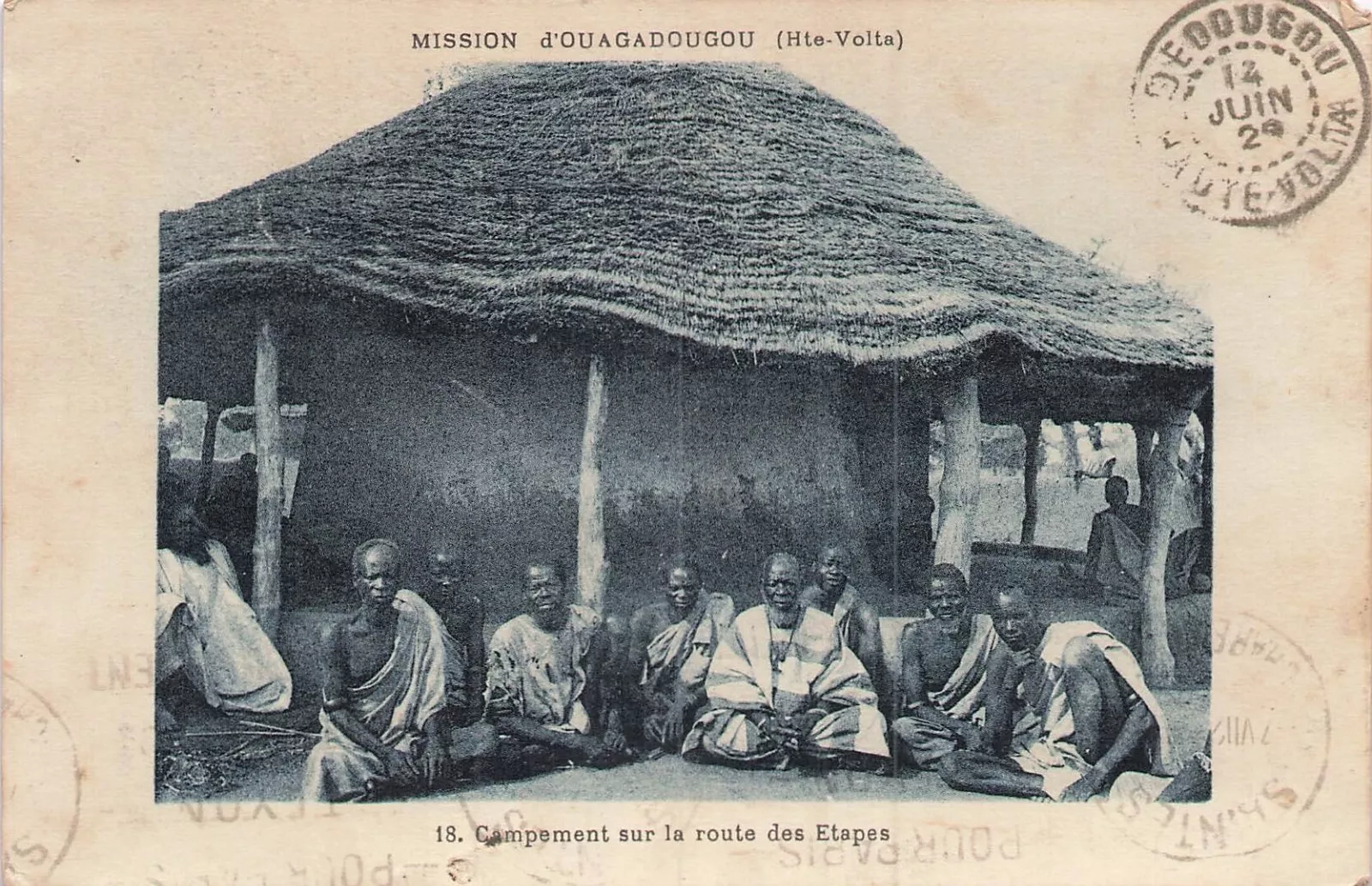 1929 Upper Volta Postcard - Stamp Community Forum
