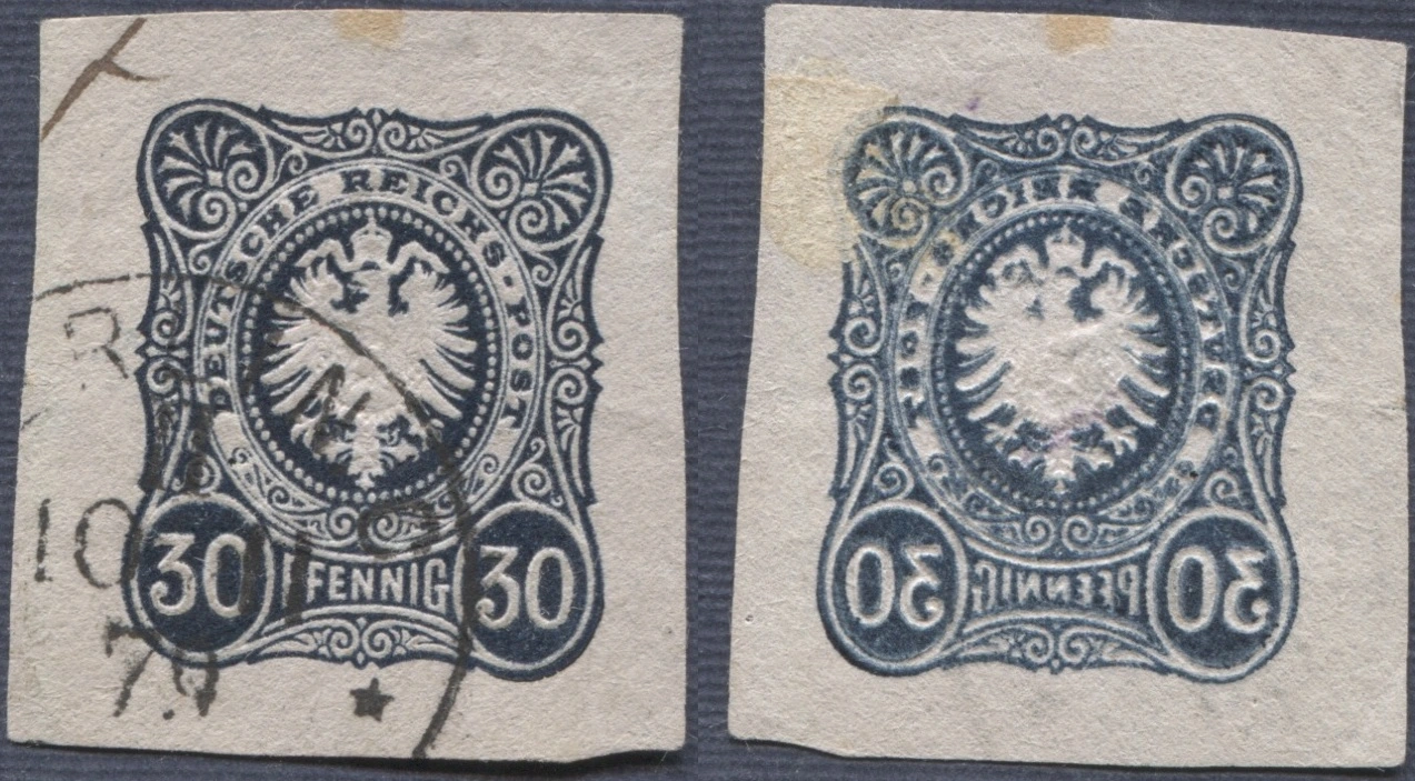 Two German Offsets On Reverse - Stamp Community Forum