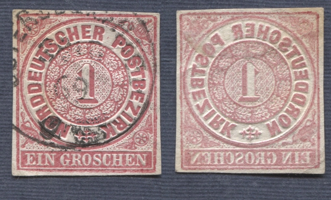 Two German Offsets On Reverse - Stamp Community Forum