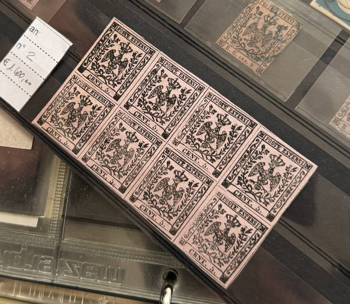 Help To Identify This Modena Block Of Stamps - Stamp Community Forum