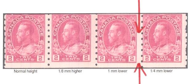 Was There Jump Strips In Admiral Coils? - Stamp Community Forum