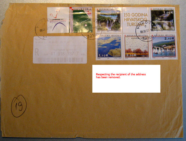 Multiple Modern Post Stamps On Envelope? - Stamp Community Forum