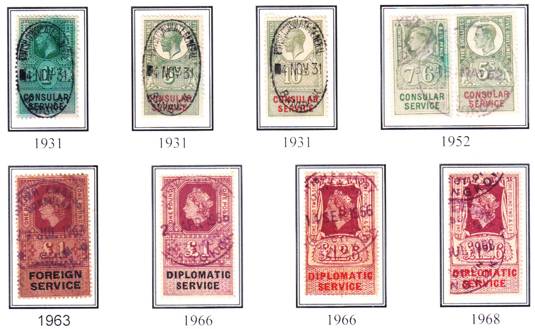 Consular And Diplomatic Service Revenues Used In Thailand - Stamp ...