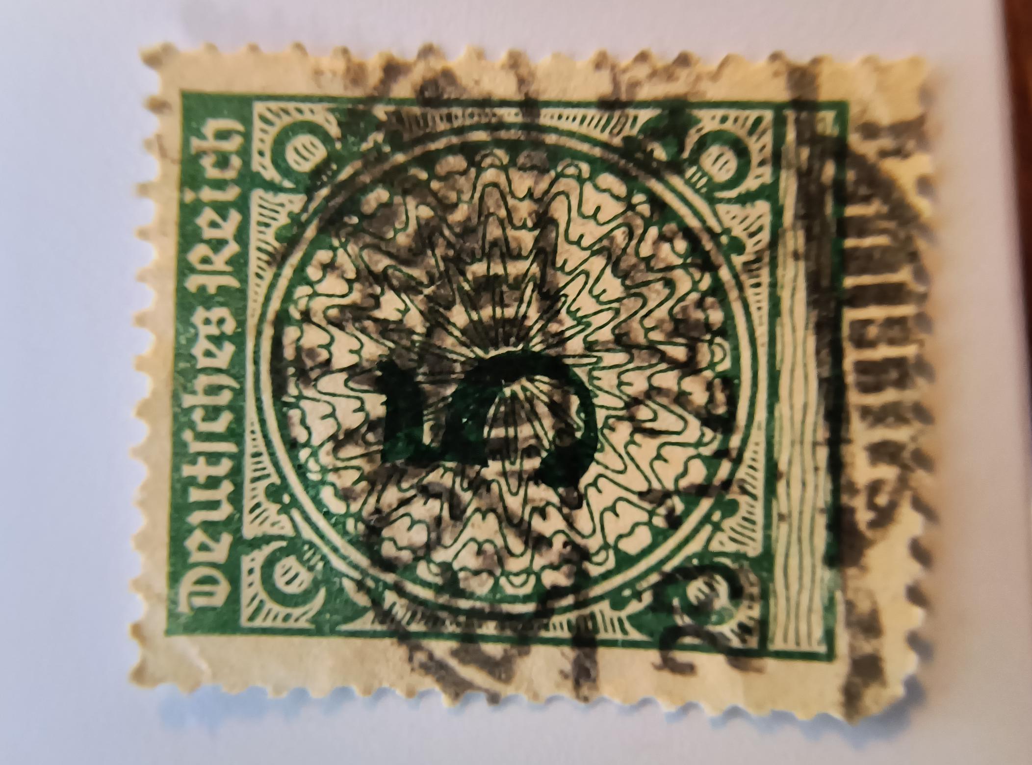 Extremely Offset Value On German 1923 Definitive - Stamp Community Forum