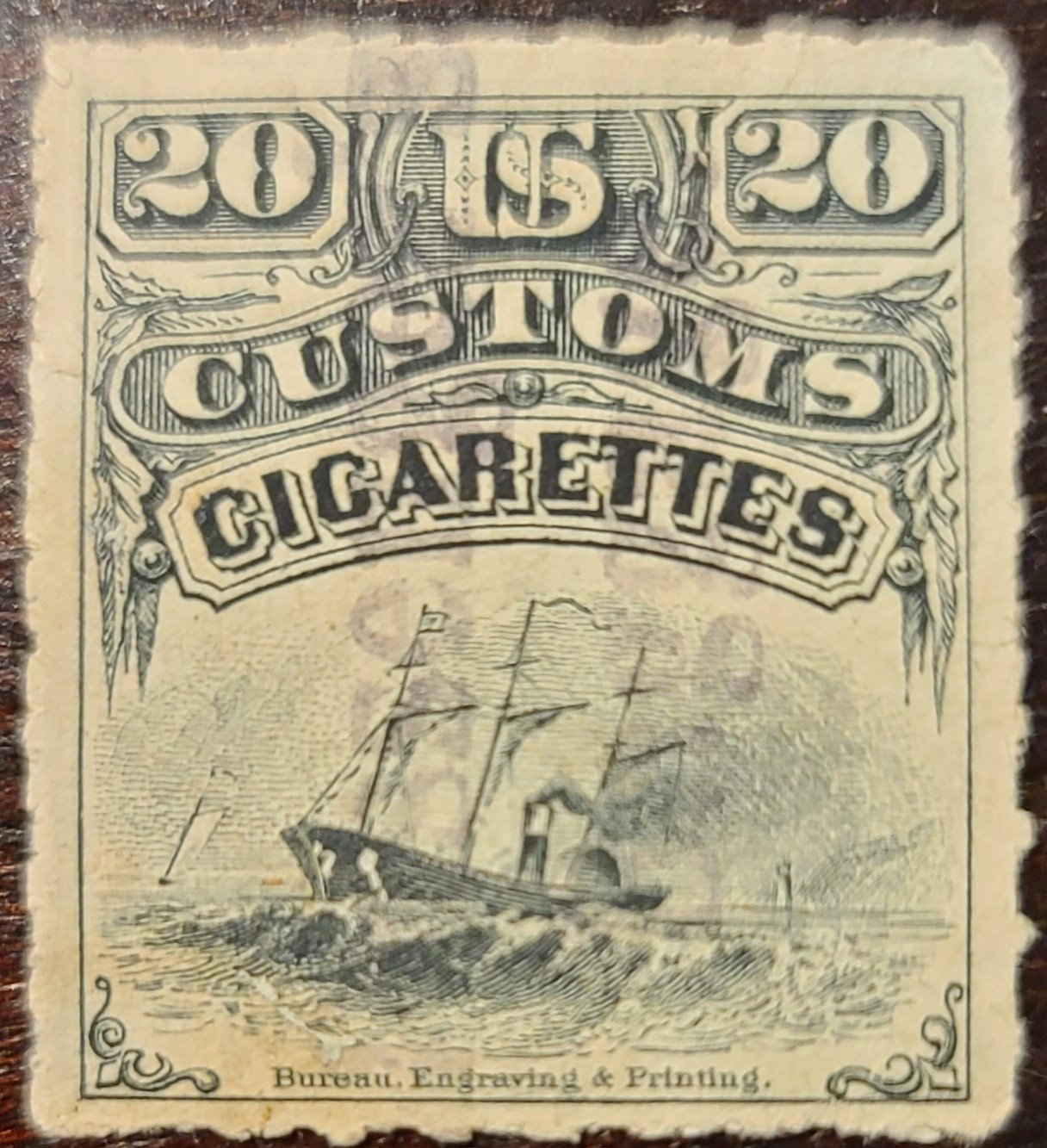 Customs Cigarettes Stamp - Stamp Community Forum