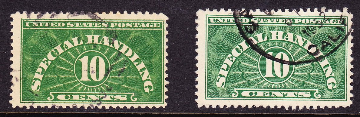 Qe1 And Qe2 Used Dry Printing Help - Stamp Community Forum
