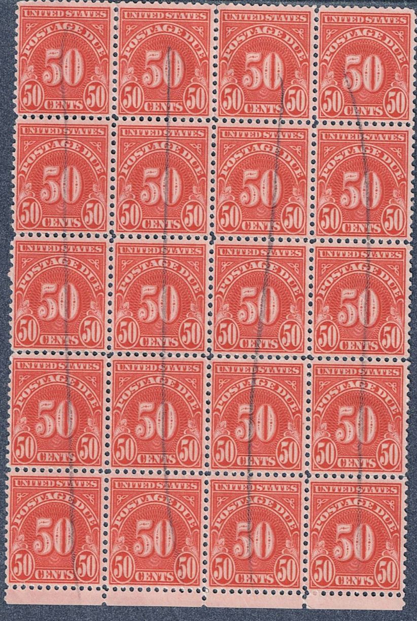 US Postage Due Scott #j76 Cancellation - Stamp Community Forum