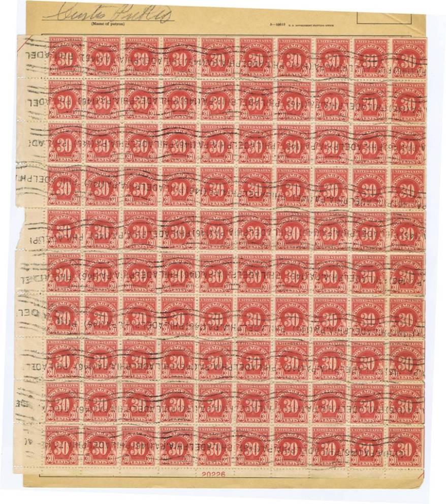 The Ways US Postage Due Stamps Were Used, 1879 -1986 - Stamp Community ...