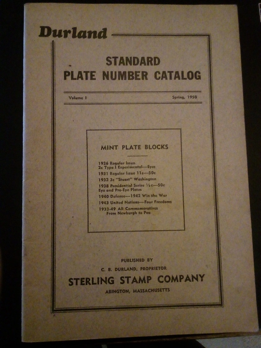 The New 2026 Durland Standard Plate Number Catalog Is Out! - Stamp ...