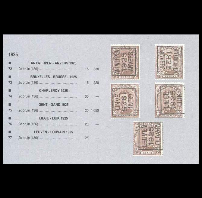 Belgian Precancel Album - Stamp Community Forum