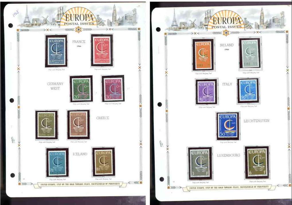 Need Some Information On Europa Stamp Albums If Possible. - Stamp ...