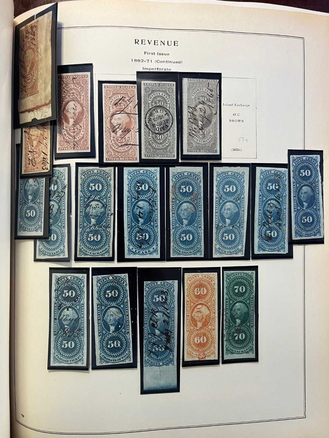 First Issue Revenue Collection - Part I - Stamp Community Forum