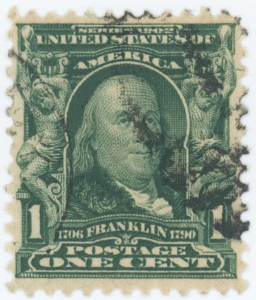 Why Is The US 1902 Franklin 1c Re-Entry Worth So Little? - Stamp ...