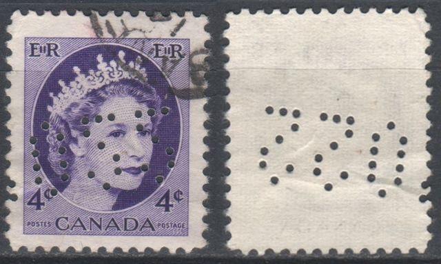 Help Identify This Canadian Perfin - Stamp Community Forum