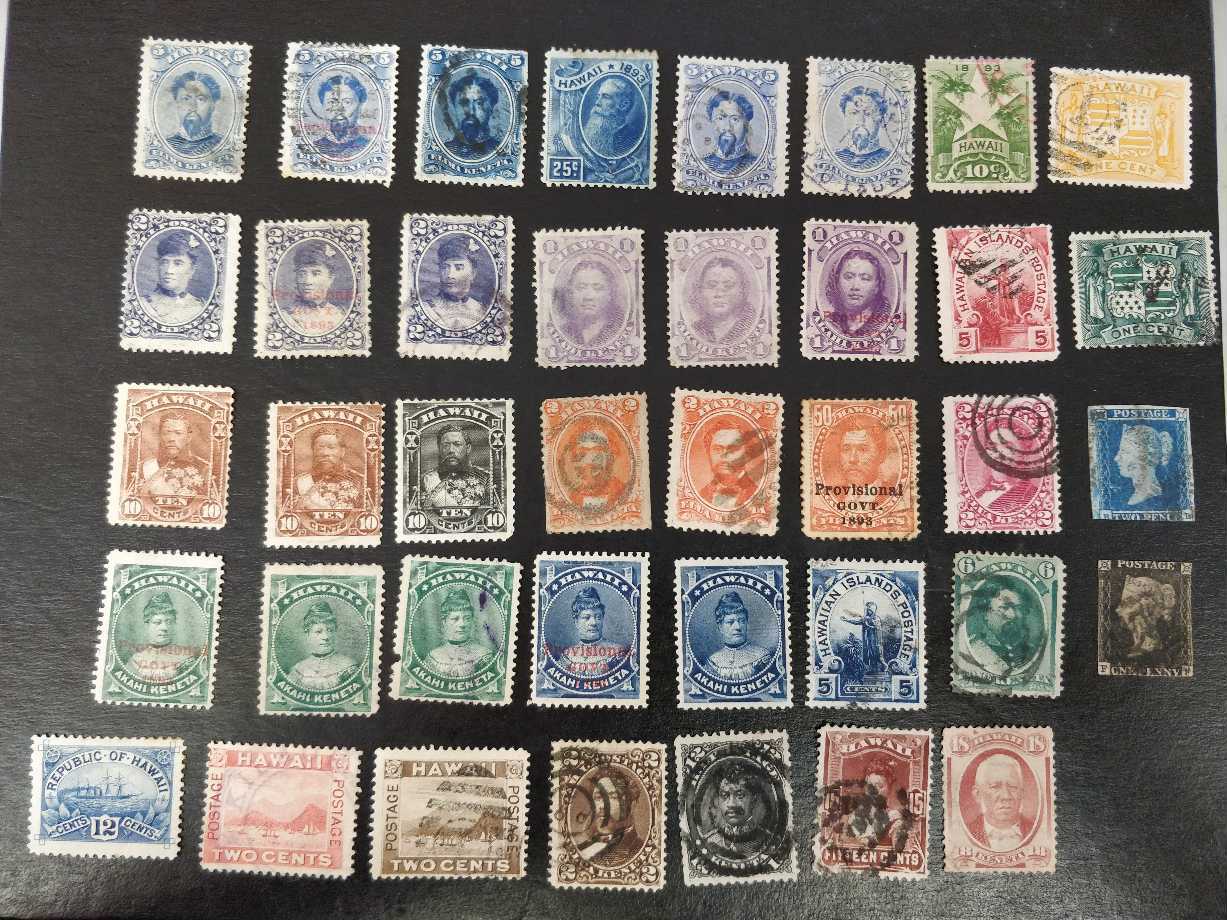 Small Collection Of Old Hawaiian Stamps - Stamp Community Forum