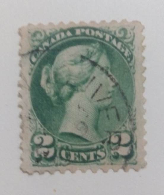 2 Cents Canada Queen Stamp Printed In Both Side - Stamp Community Forum