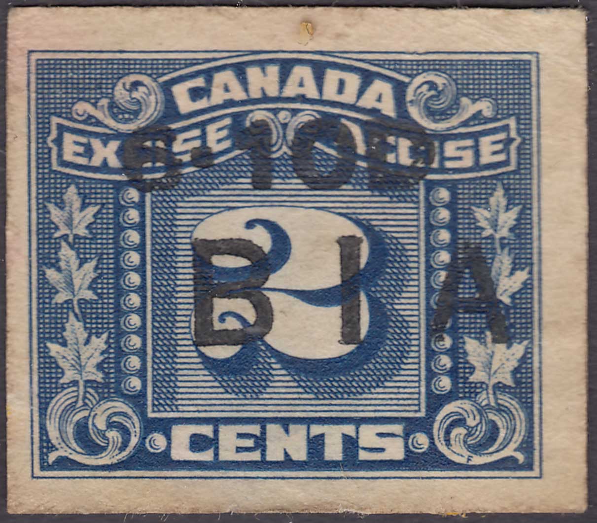 Need Help Identifying Canada Excise Stamp - Stamp Community Forum