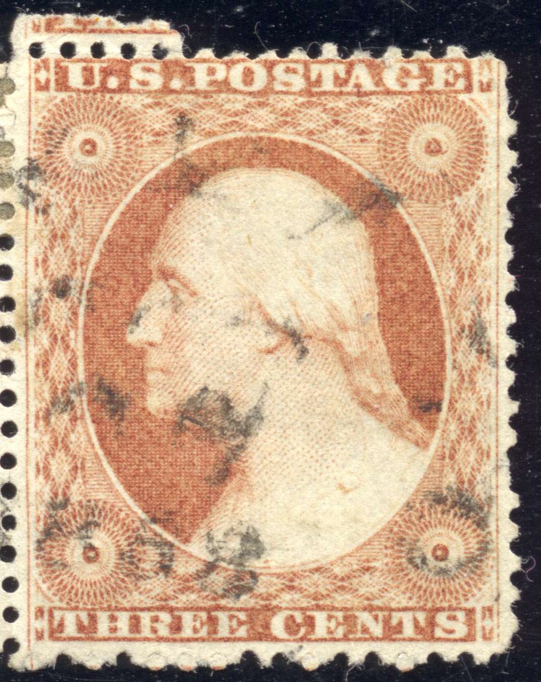 Scott 26A With Top Rosettes Double? - Stamp Community Forum
