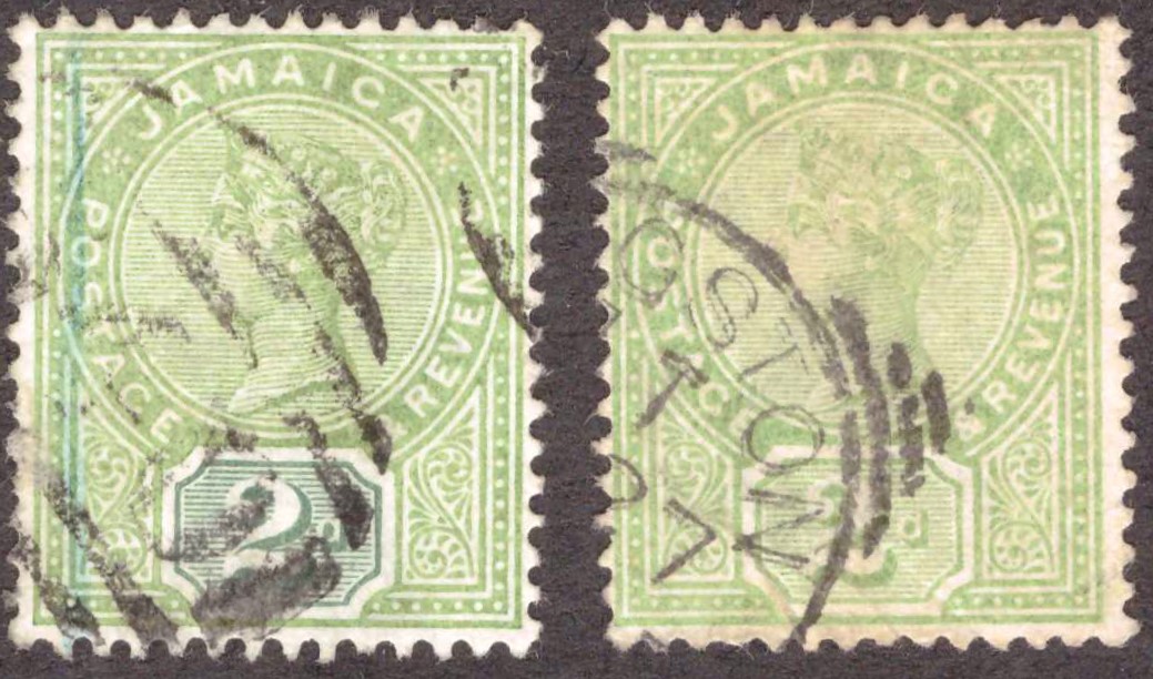 Jamaica Sg 28 And Sg28A - Stamp Community Forum