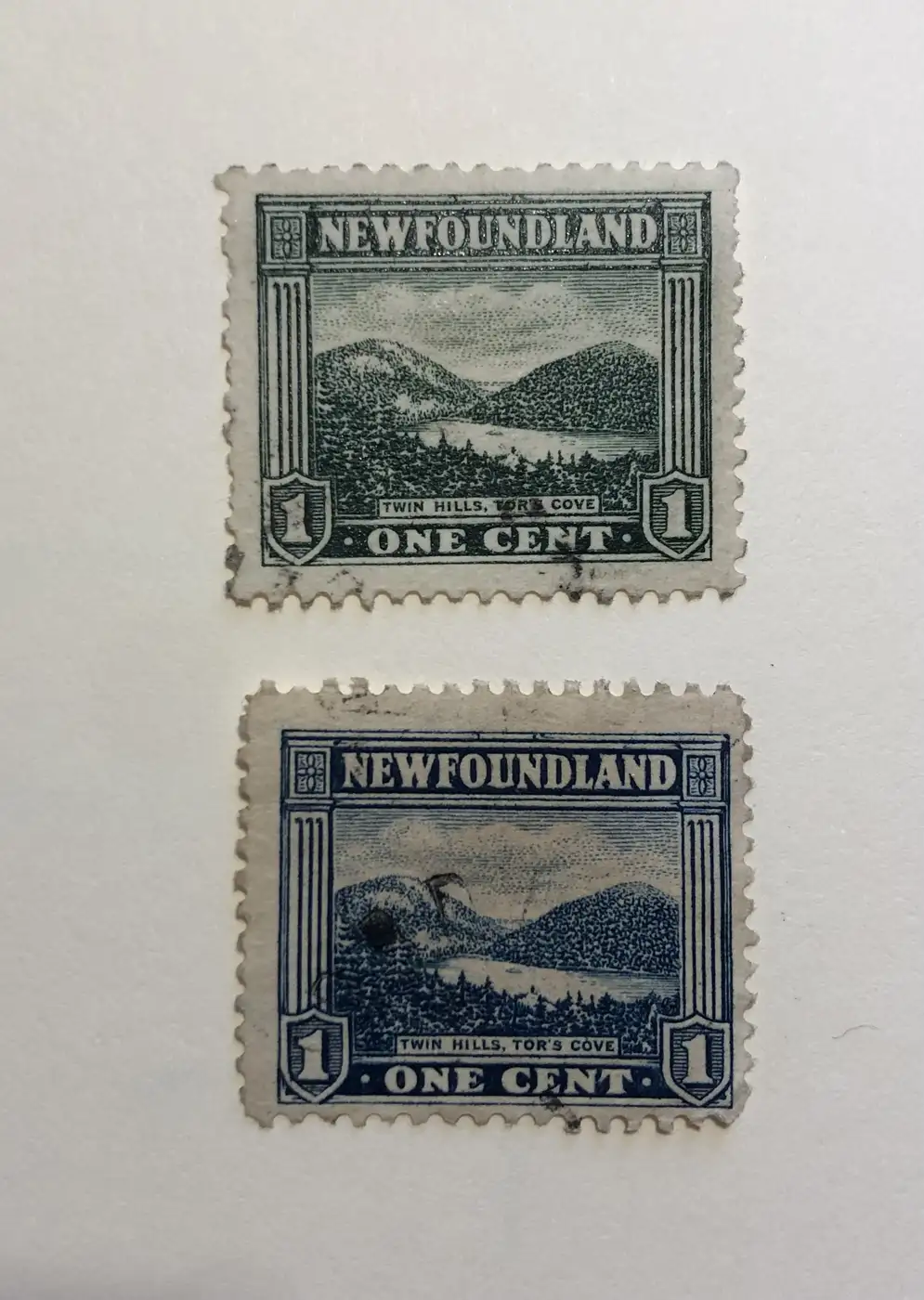 Newfoundland 131 Color Changeling? - Stamp Community Forum