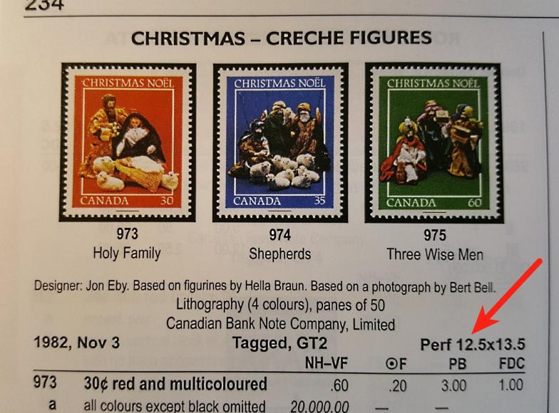 Scott 973 - Wrong Perforation In Catalouge..?? - Stamp Community Forum